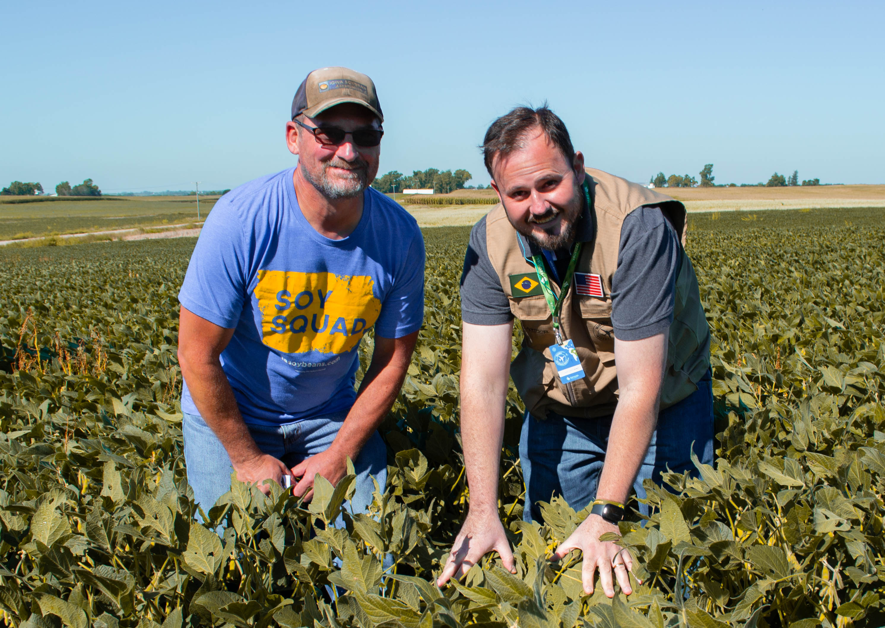 Brazilian Farmers Get First-Hand Look At Iowa Soybean Farms